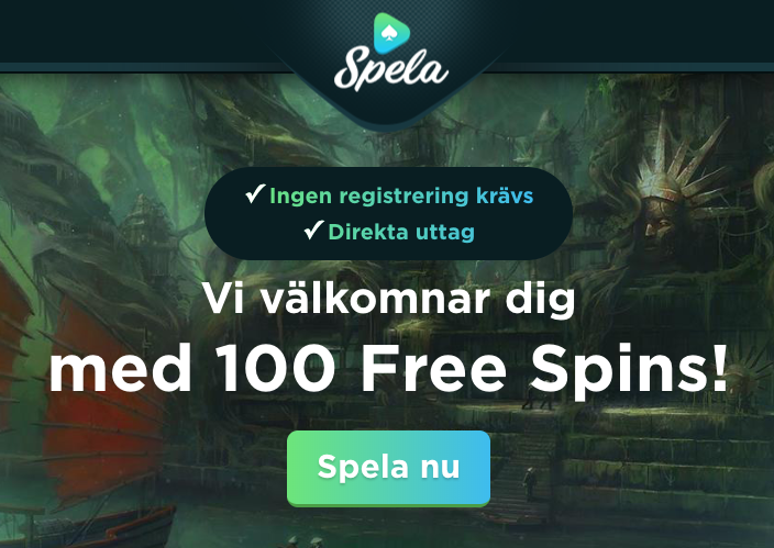 Spela hos Spela - få 200 freespins! | Spelabingo.org